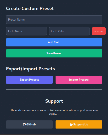 GitHub - mesaifali/form-fairy-extension: FormFairy is a powerful Chrome extension that ...